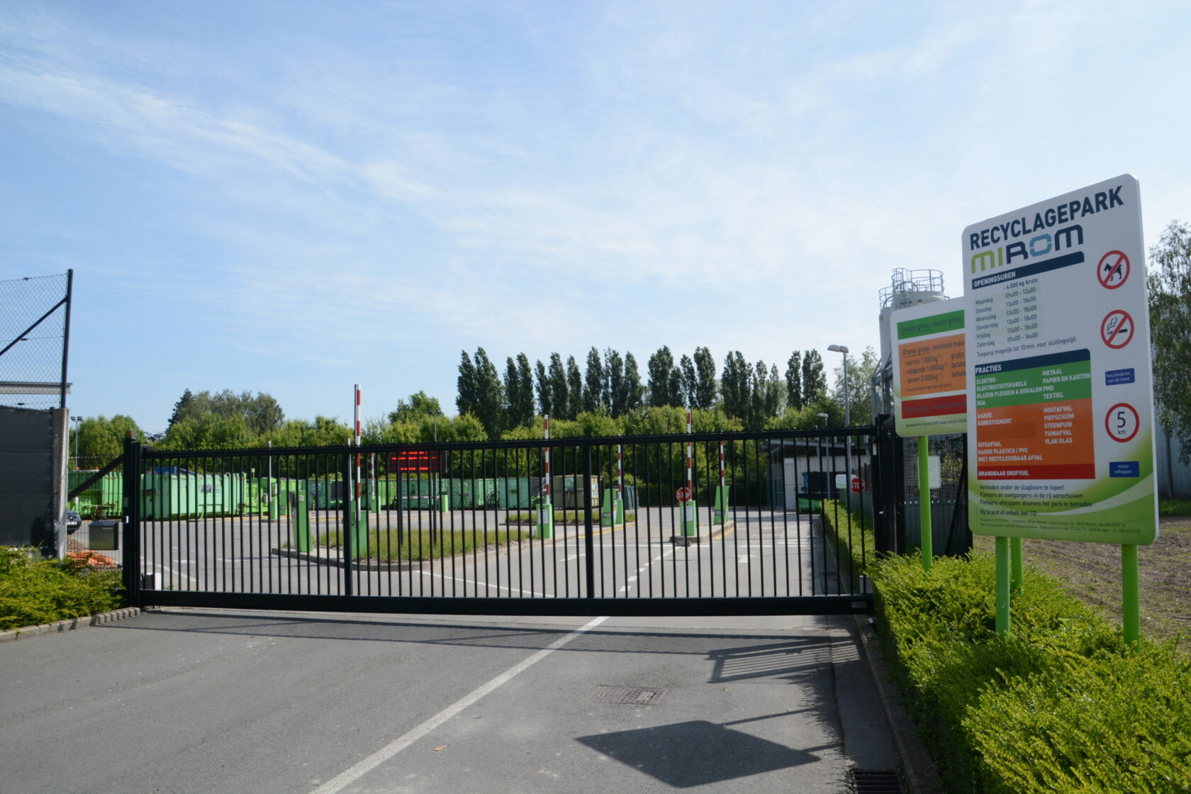 Recyclagepark Gullegem (Nijverheidslaan) - Mirom Menen